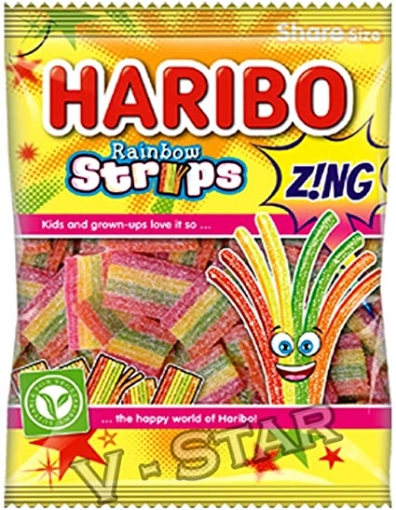 Millennium. Haribo Rainbow Stripes Zing