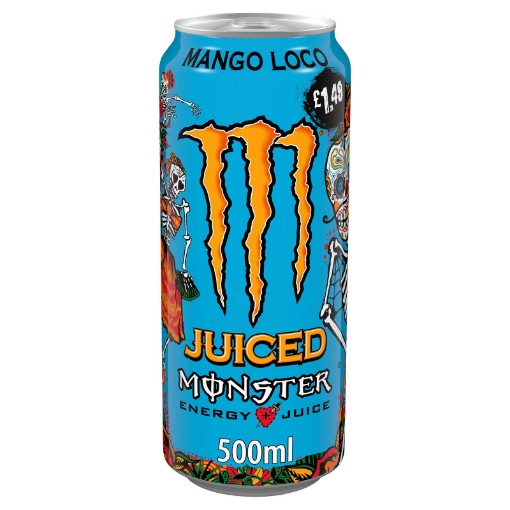Millennium. Monster Energy Mango Loco Can £1.49