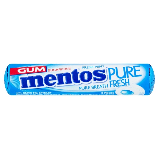 Millennium. Mentos Gum Pure Fresh Roll Freshmint
