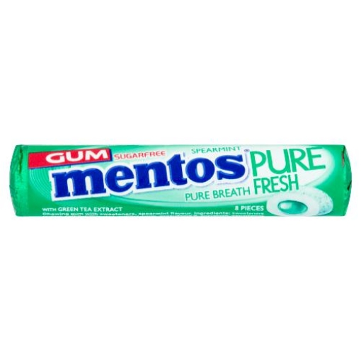 Millennium. Mentos Gum Pure Fresh Roll Spearmint