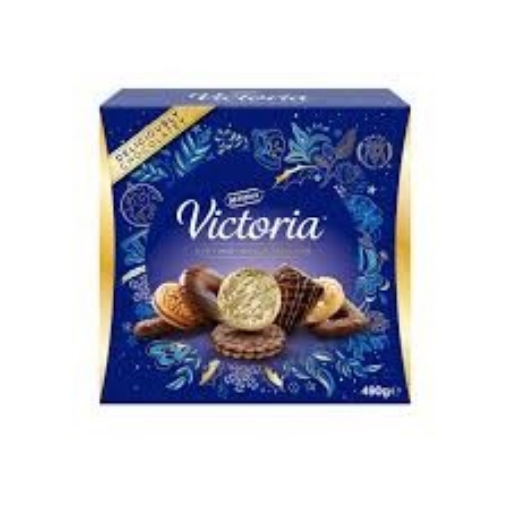 Millennium. McVities Victoria Carton